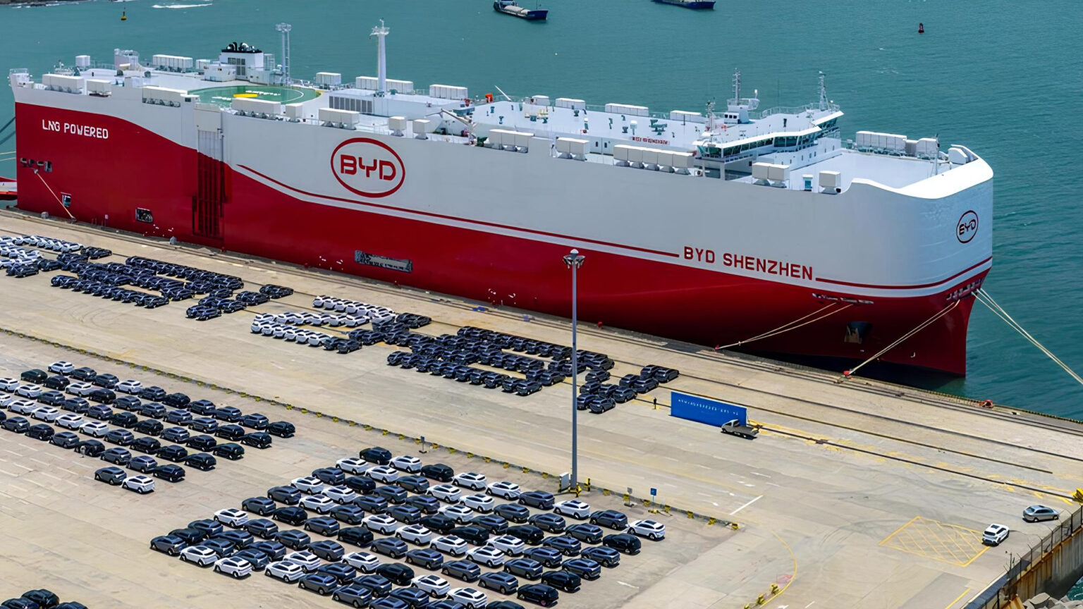 BYD dominated 7 overseas markets according to the company's GM