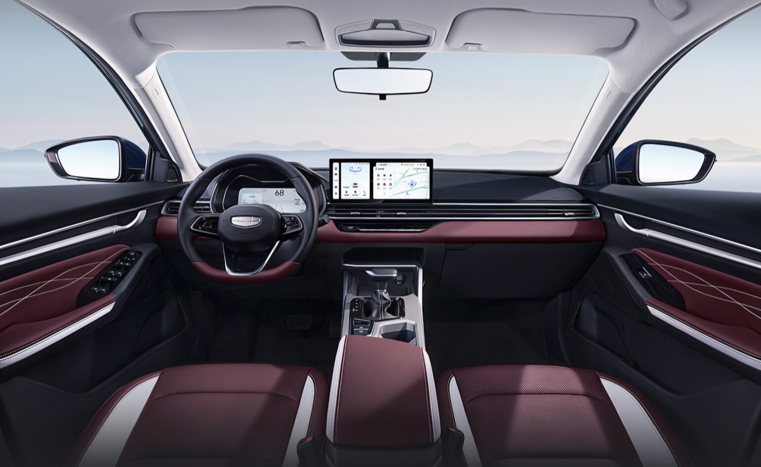 5th-generation Geely Emgrand official images unveiled: 4.8-meters and ...