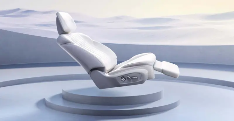 Buick Electra L7 interior unveiled with dual 120° zero-gravity seats