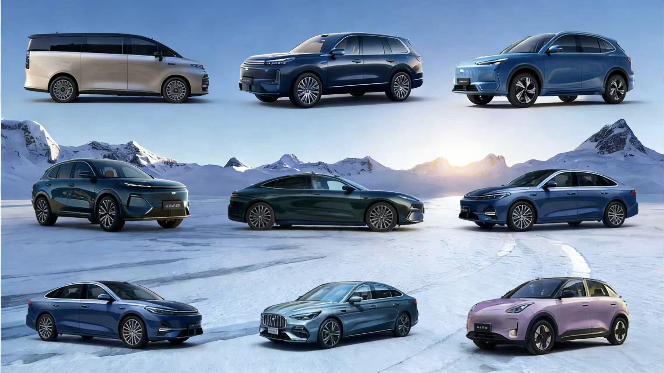 Geely launches European winter testing with EX5 and multiple Galaxy ...